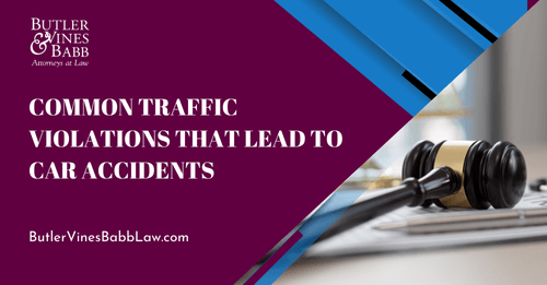 Common Traffic Violations That Lead to Car Accidents